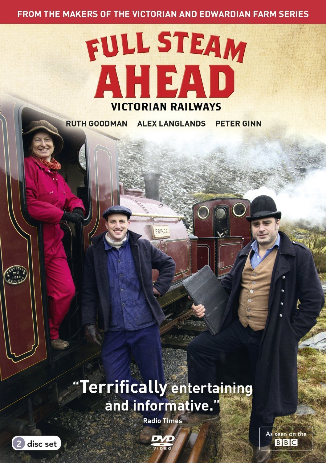 Amazon.com: Full Steam Ahead: Victorian Railways [DVD]: Philip ...