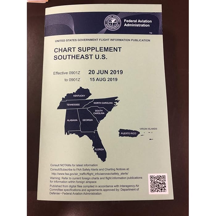 Buy FAA Chart Supplement Southeast (Always Current Edition) Online at ...