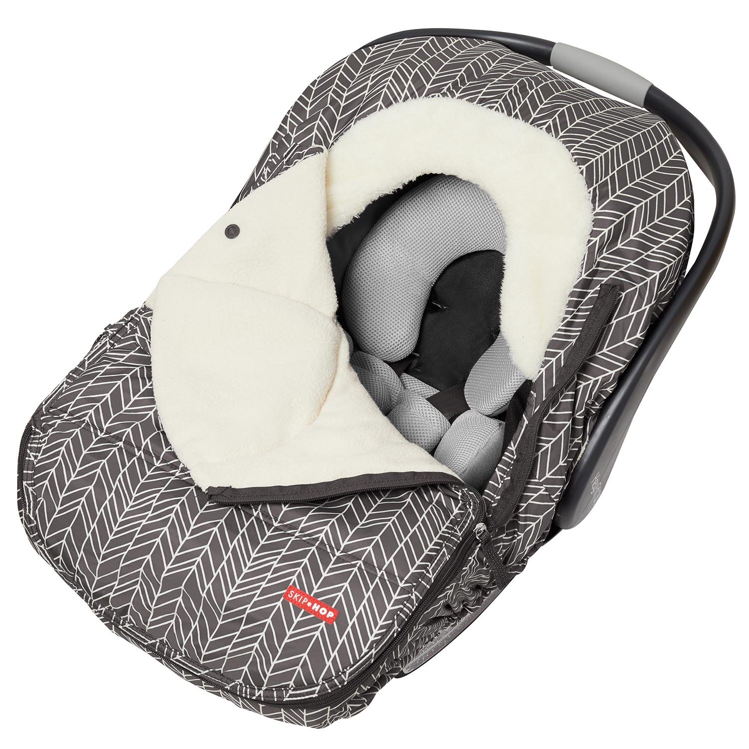 Skip Hop Stroll & Go Plush Fleece Infant And Baby Automotive Winter Car ...