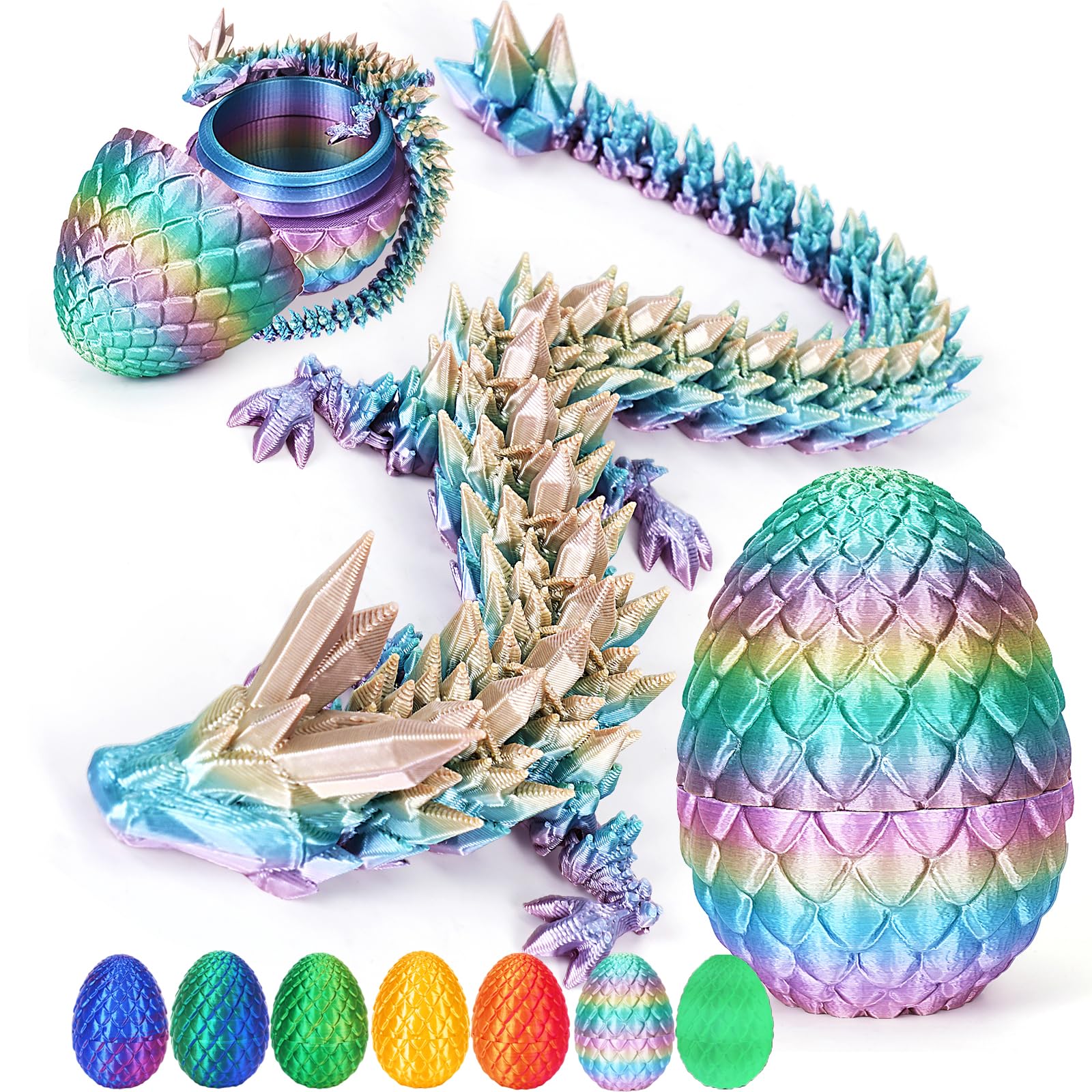 Mua TBOLINE 3D Printed Dragon Egg, Dragon Eggs with Dragon Inside ...