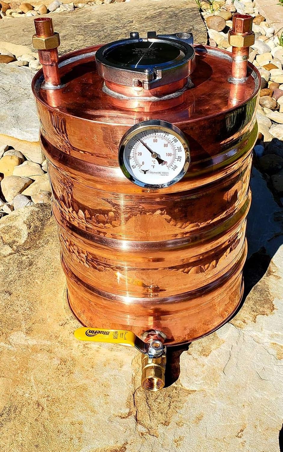 Stampede Stills 3.3 Gallon Thumper Kit for 10 Gallon Alembic Stills ...