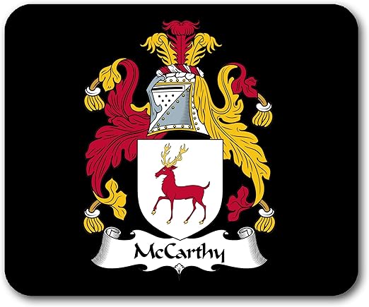 Amazon.com : McCarthy Coat of Arms/McCarthy Family Crest Mousepad by ...