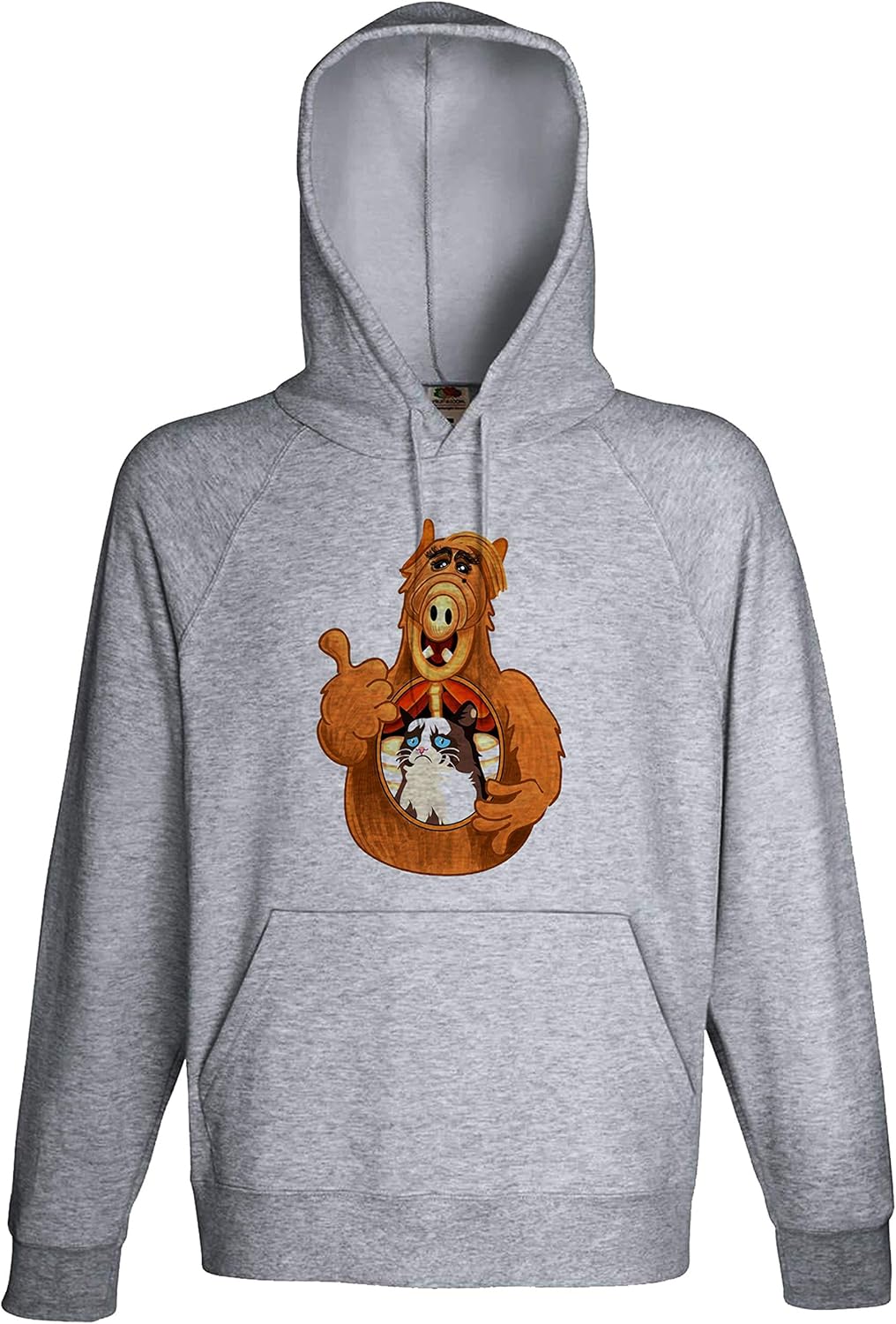 Alf TV Show Fan Hoodie Custom Made Hooded Sweatshirt: Amazon.co.uk ...