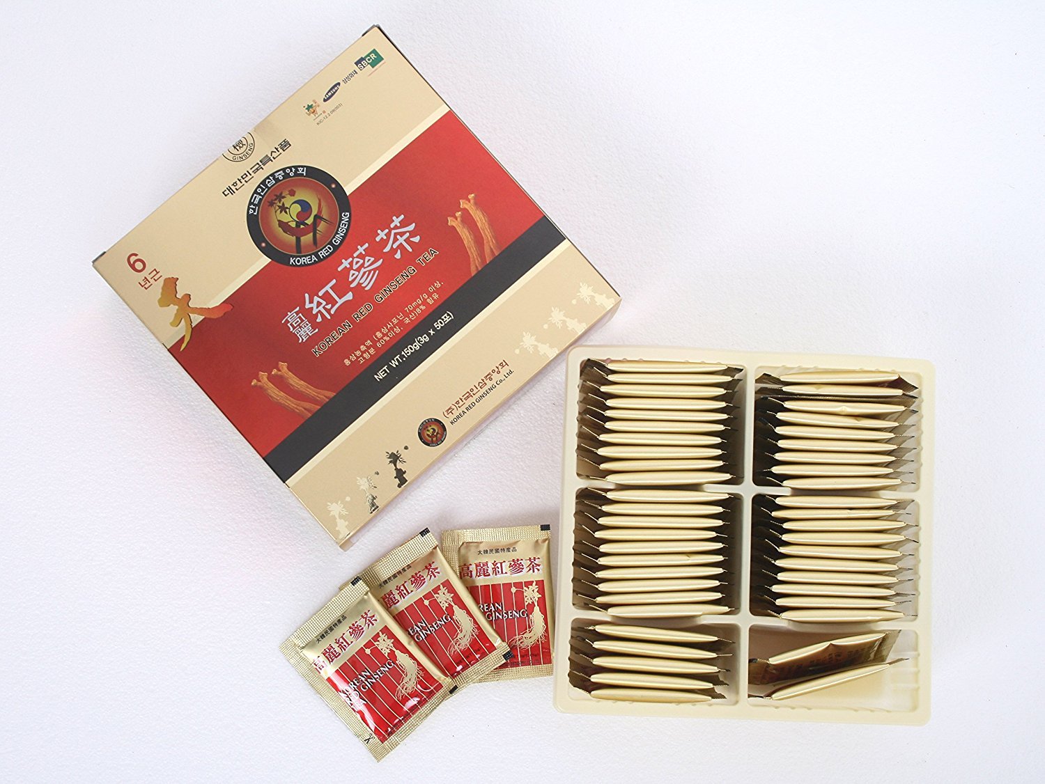 Mua Korean Red Ginseng Tea 3g x 50 Packets Korean Ginseng Tea Made in ...