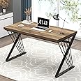 Amazon.com: FOLUBAN Computer Desk, Modern Home Office Desk, Industrial ...