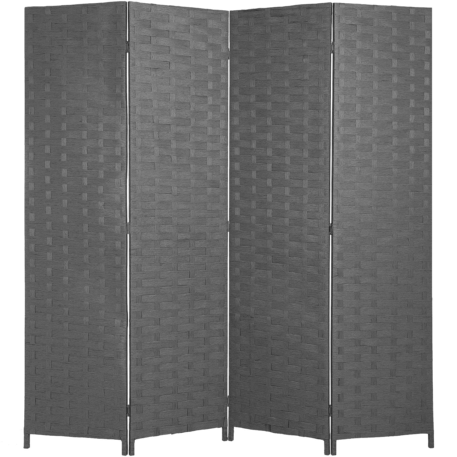 Room Divider Wood Screen Wood Mesh Woven Design Room Screen Divider ...