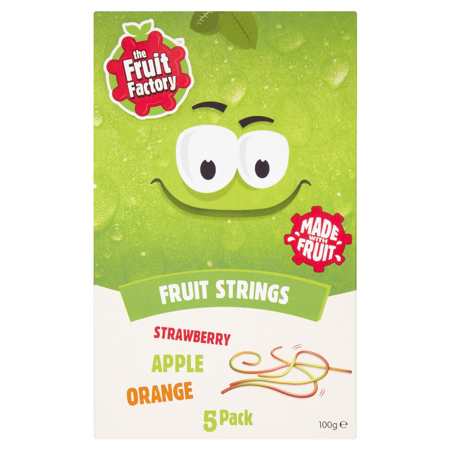 The Fruit Factory Fruit Strings, 5 x 20 g: Amazon.co.uk: Prime Pantry