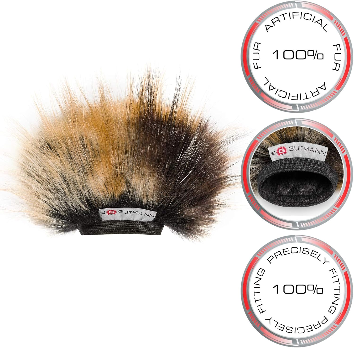 Gutmann Fur Microphone Windshield Windscreen for Olympus LS-P1 / LS-P2 ...