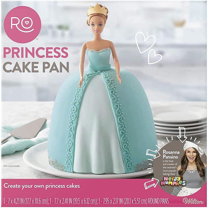 ROSANNA PANSINO by Wilton 3-Piece Princess Cake Pan Set Review
