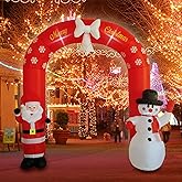Amazon.com: Allnice 8ft Christmas Inflatable Arch Outdoor Decorations ...