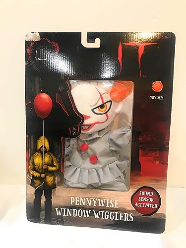 Animated Plush Halloween Animated Window Cling Pennywise The Clown from ...
