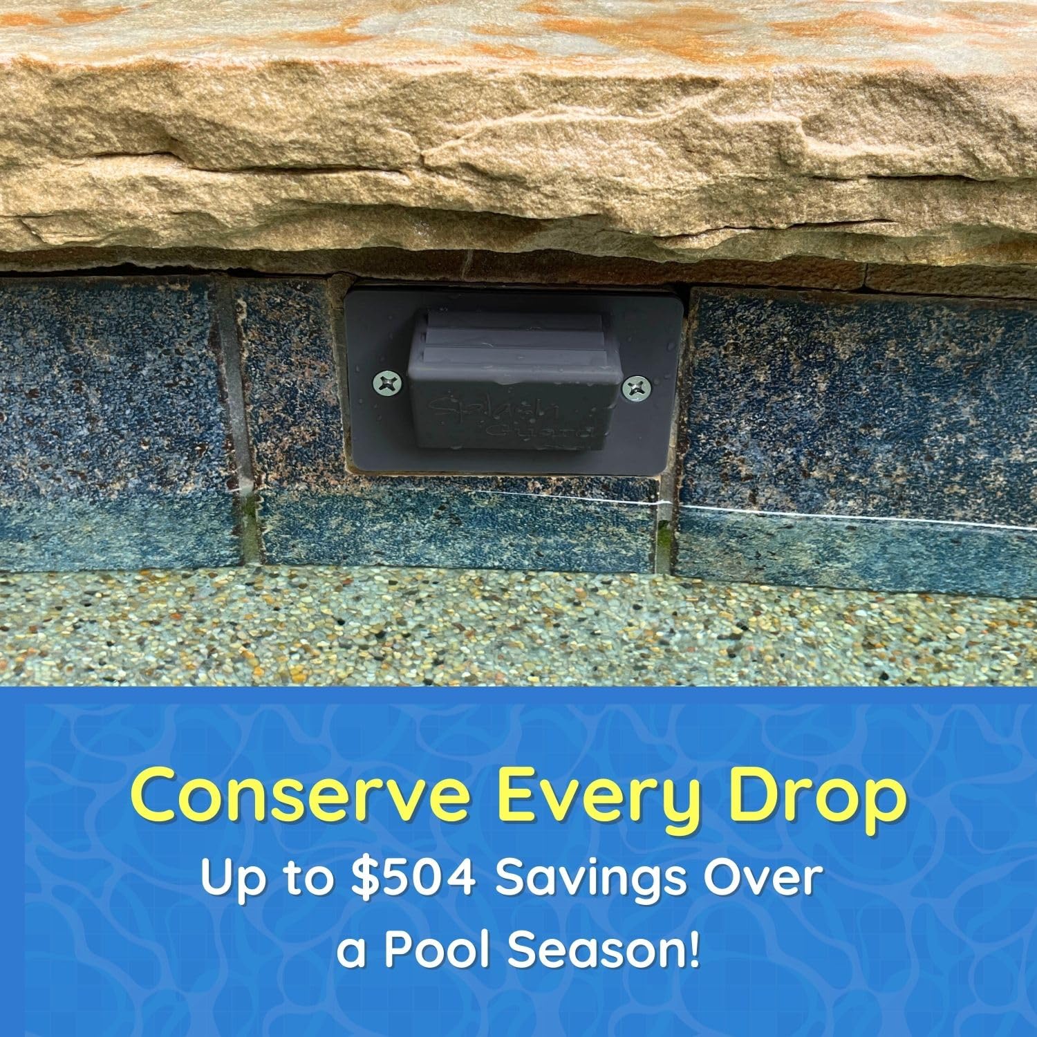 The Skimmie Splash Guard - Reduce Water Loss With Splash Guard For ...