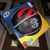 Spalding Toronto Raptors Courtside Rubber Outdoor Basketball, Size 7/29 ...