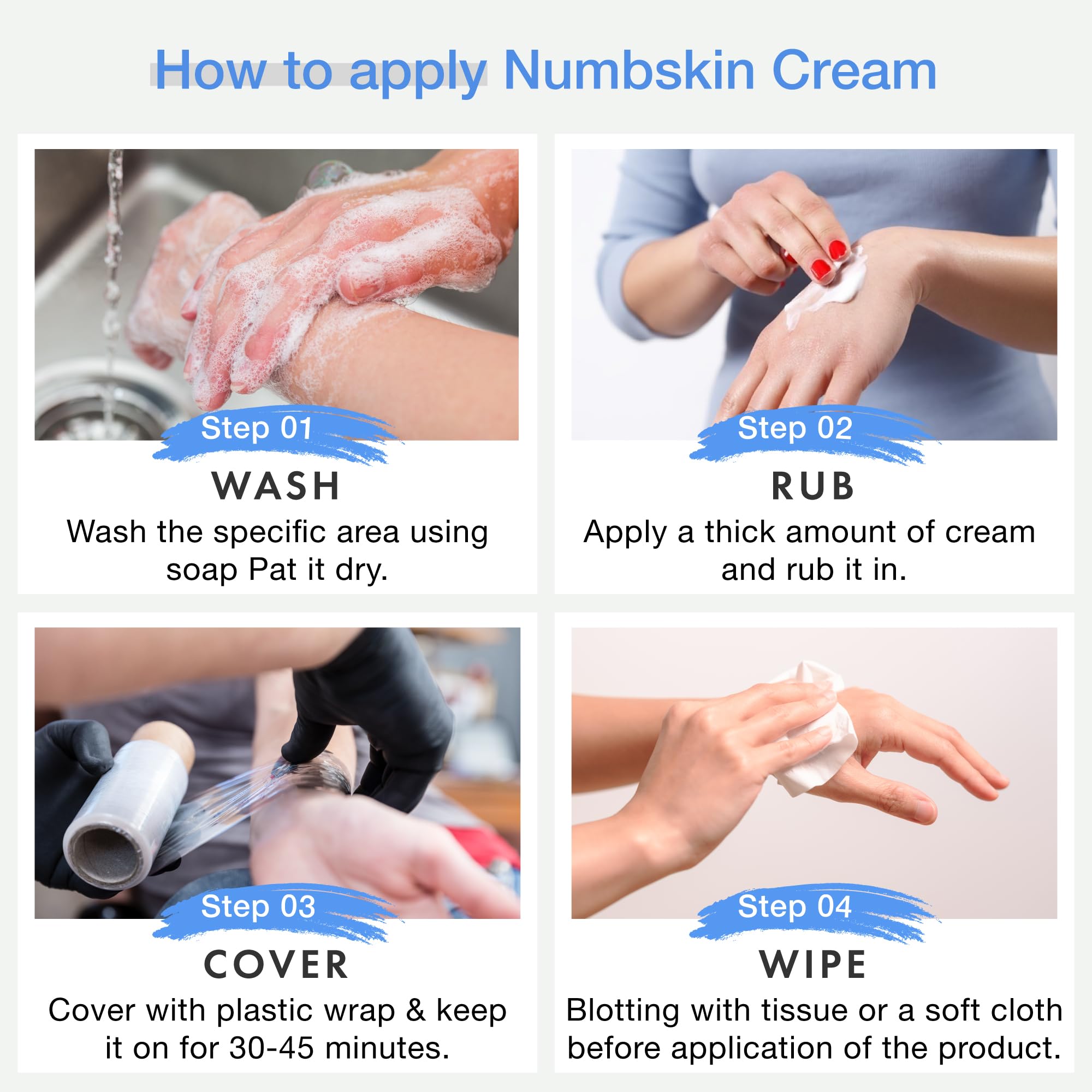 Mua Numbskin Numbing Cream - 5% Lidocaine Topical Anesthetic Cream ...