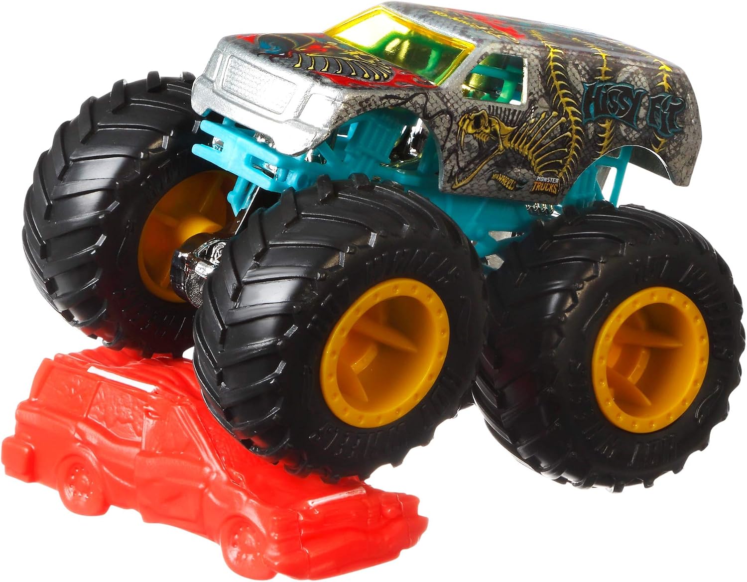 Hot Wheels Monster Trucks voiture aux roues géantes, véhicule échelle 1 ...