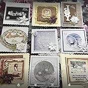 Craft UK 863 8 x 8 inch Card and Envelope pack of 25 - White: Amazon.co ...