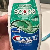 Amazon.com: Crest Complete Multi-Benefit Whitening Minty Fresh Flavor ...