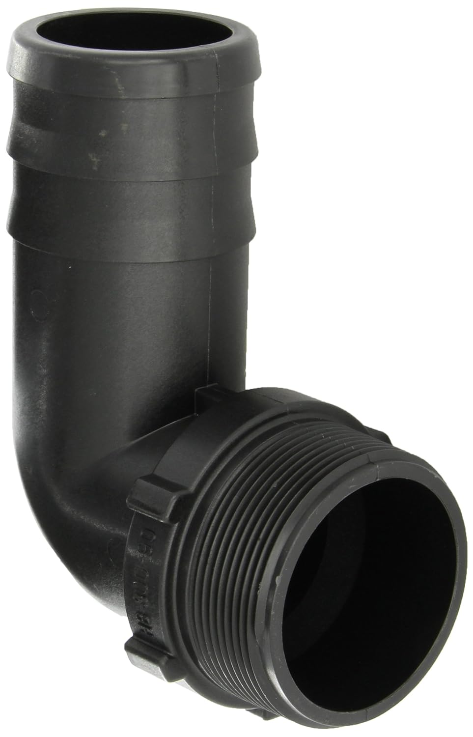 Banjo HB050/038-90 Polypropylene Hose Fitting 1/2 NPT Male x 3/8 Barbed ...