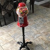 Great Northern 15-Inch Vintage Candy Gumball Machine and Bank with ...