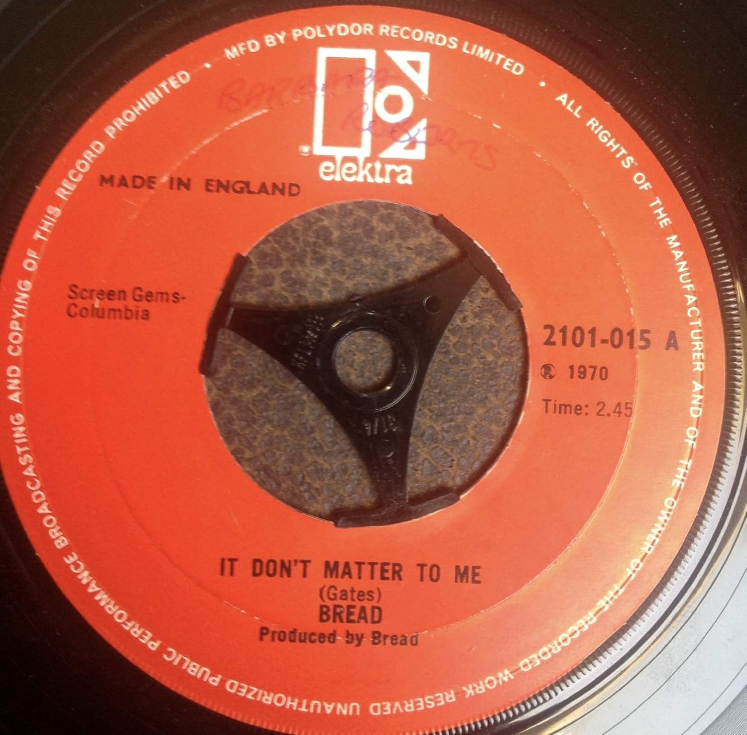 it don't matter to me 45 rpm single: Amazon.co.uk: Music
