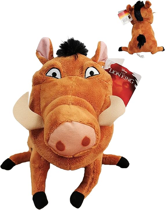 The Lion King - Plush toy Pumbaa the boar 9'84"/25cm Super soft quality ...