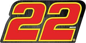 Amazon.com: Joey Logano #22 Jumbo Number Decal : Sports & Outdoors