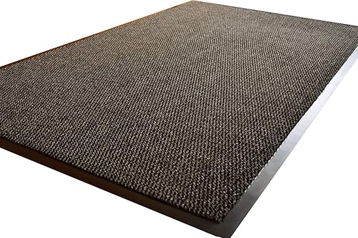 TrendMakers BIG EXTRA LARGE GREY AND BLACK BARRIER MAT RUBBER EDGED ...