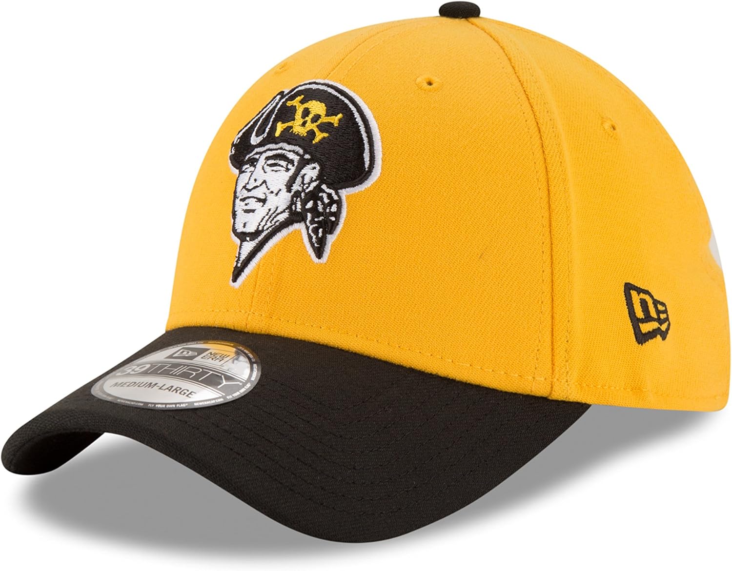 Amazon.com : New Era MLB Pittsburgh Pirates 2T Patched 39Thirty Stretch ...