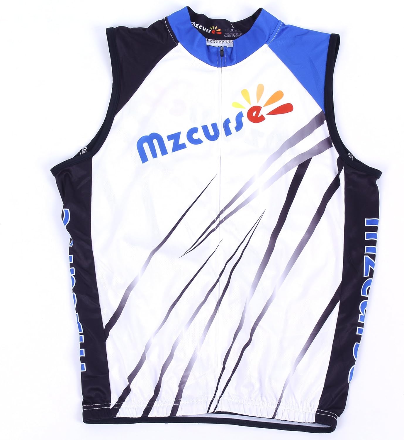 Mzcurse Mens Sleeveless Wind Vest Cycling Jersey Shirt Bicycle Bike Tees