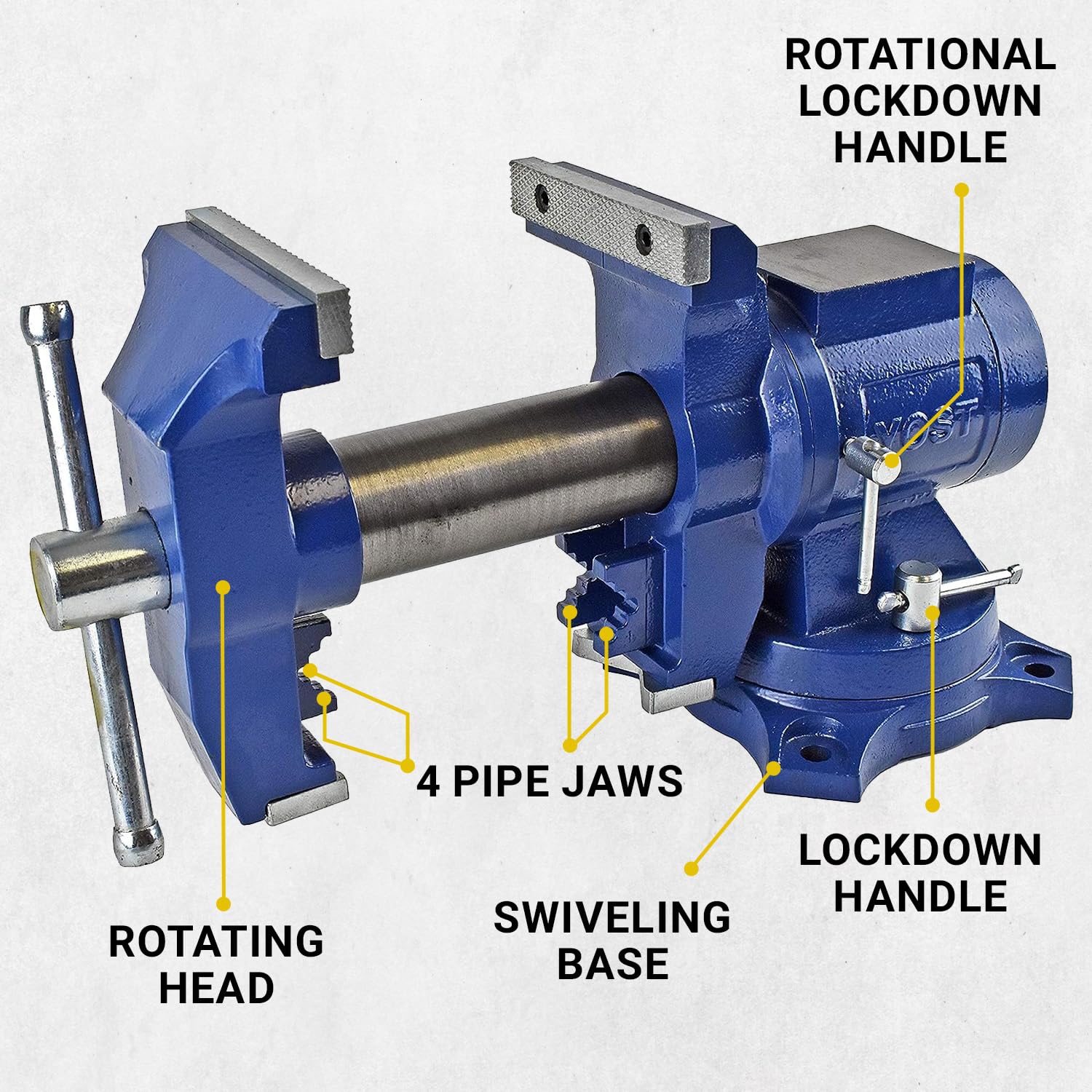 Mua Yost Vises 750-E Multi-Jaw Rotating Vise System | 2 in 1 ...
