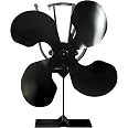 Amazon.com: US Stove MH4 Miracle Heat 4 Blade Thermoelectric Fan : Home ...