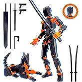 Amazon.com: (5 Pack) T13 Action Figure Set – Already Assembled Titan 13 ...