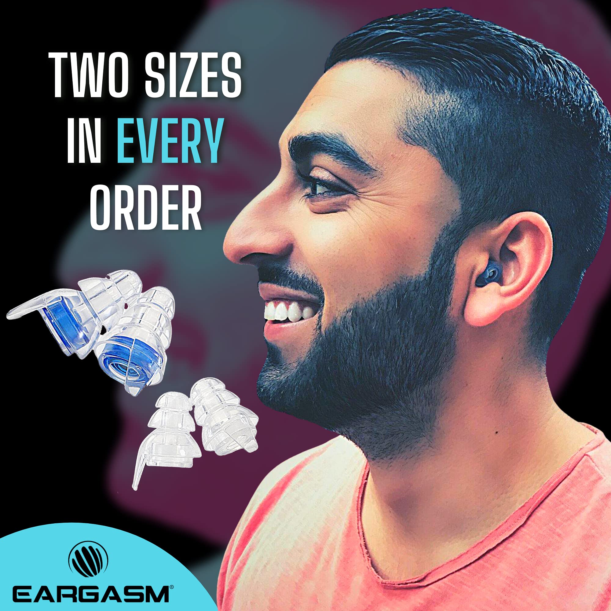Mua Eargasm High Fidelity Earplugs with Blue Filters - Reusable Noise ...