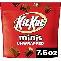 Amazon.com : KIT KAT Minis Milk Chocolate Wafer Candy Bar Resealable ...