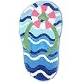 Amazon.com: Drydiet Summer Bathroom Rug Cute Summer Door Mat Flip Flop ...