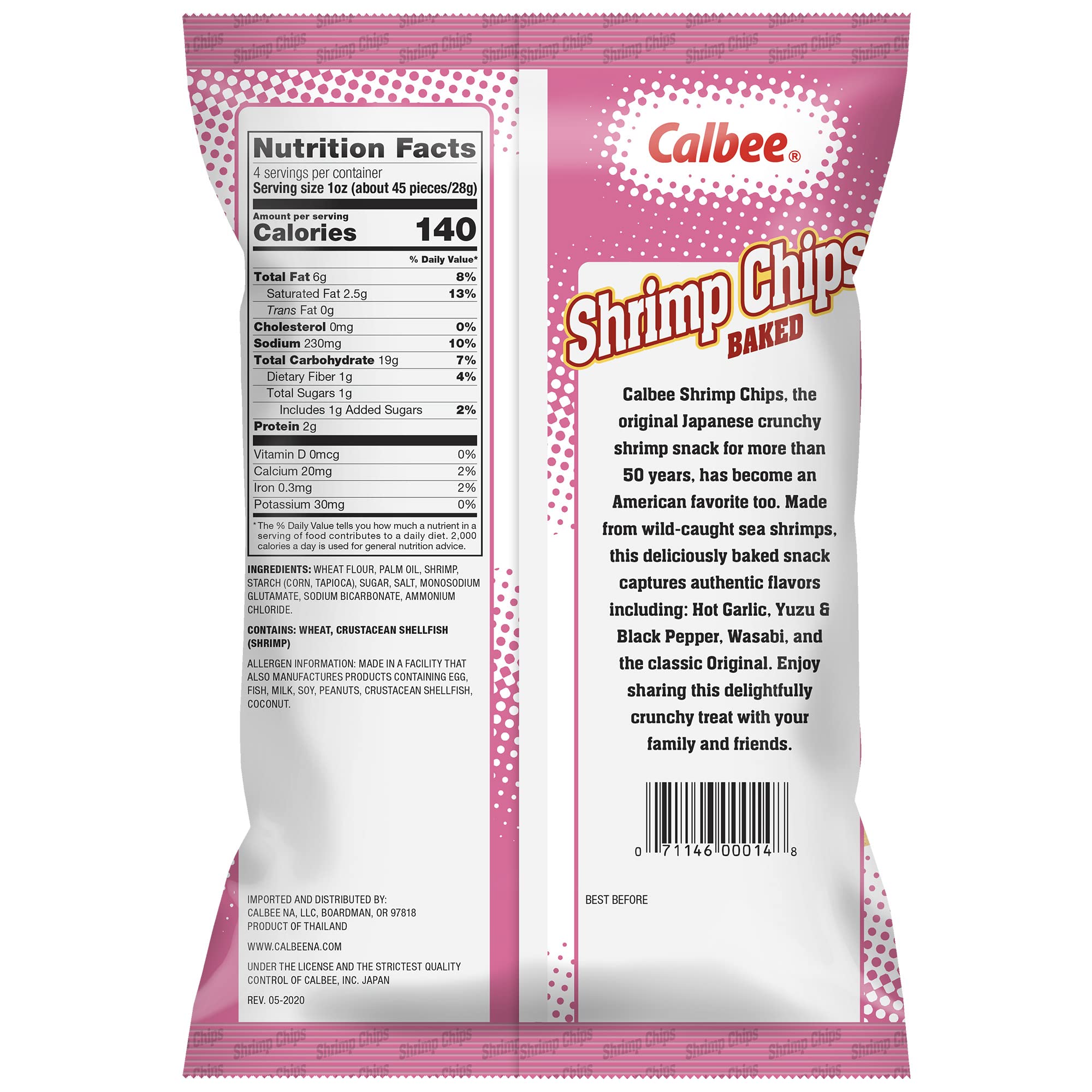 Mua Calbee Shrimp Chips (Original, 4.0 oz) | Japanese Chips Made With ...