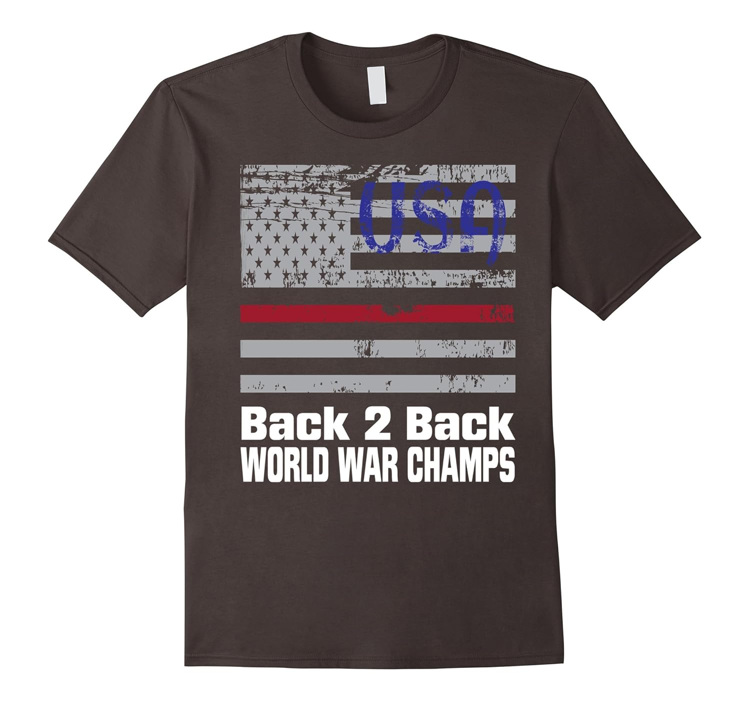 Back 2 Back WW Champs USA Flag Tshirt-PL – Polozatee