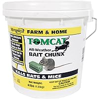 Amazon.com : Tomcat With Bromethalin Bait Chunx Pail, 4 lbs. : Home ...