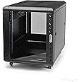 Amazon.com: StarTech.com 12U AV Rack Cabinet - Network Rack with Glass ...