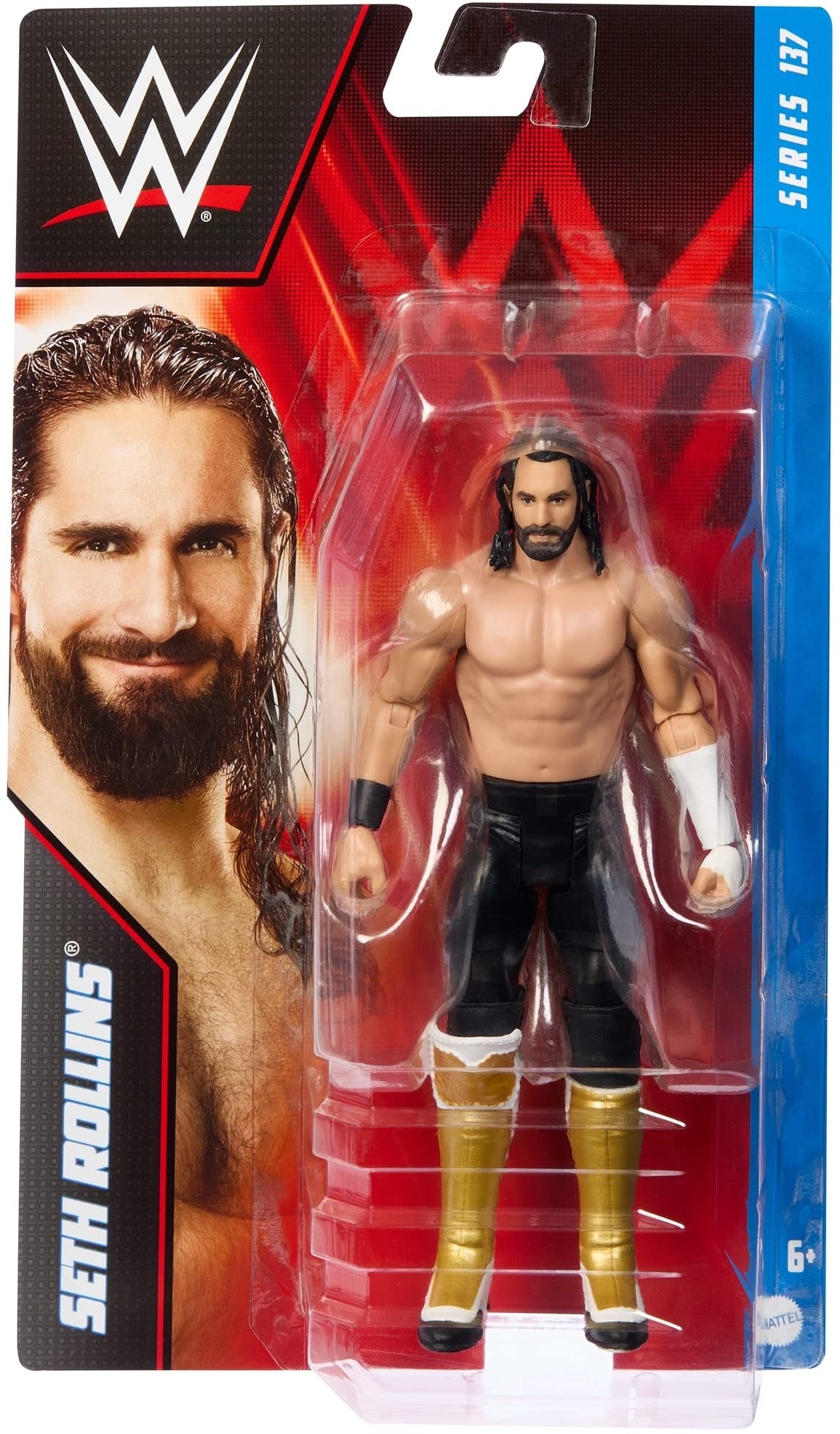 Mua Mattel WWE Seth Rollins Basic Action Figure, 10 Points of Articulation & Life-like Detail, 6 ...