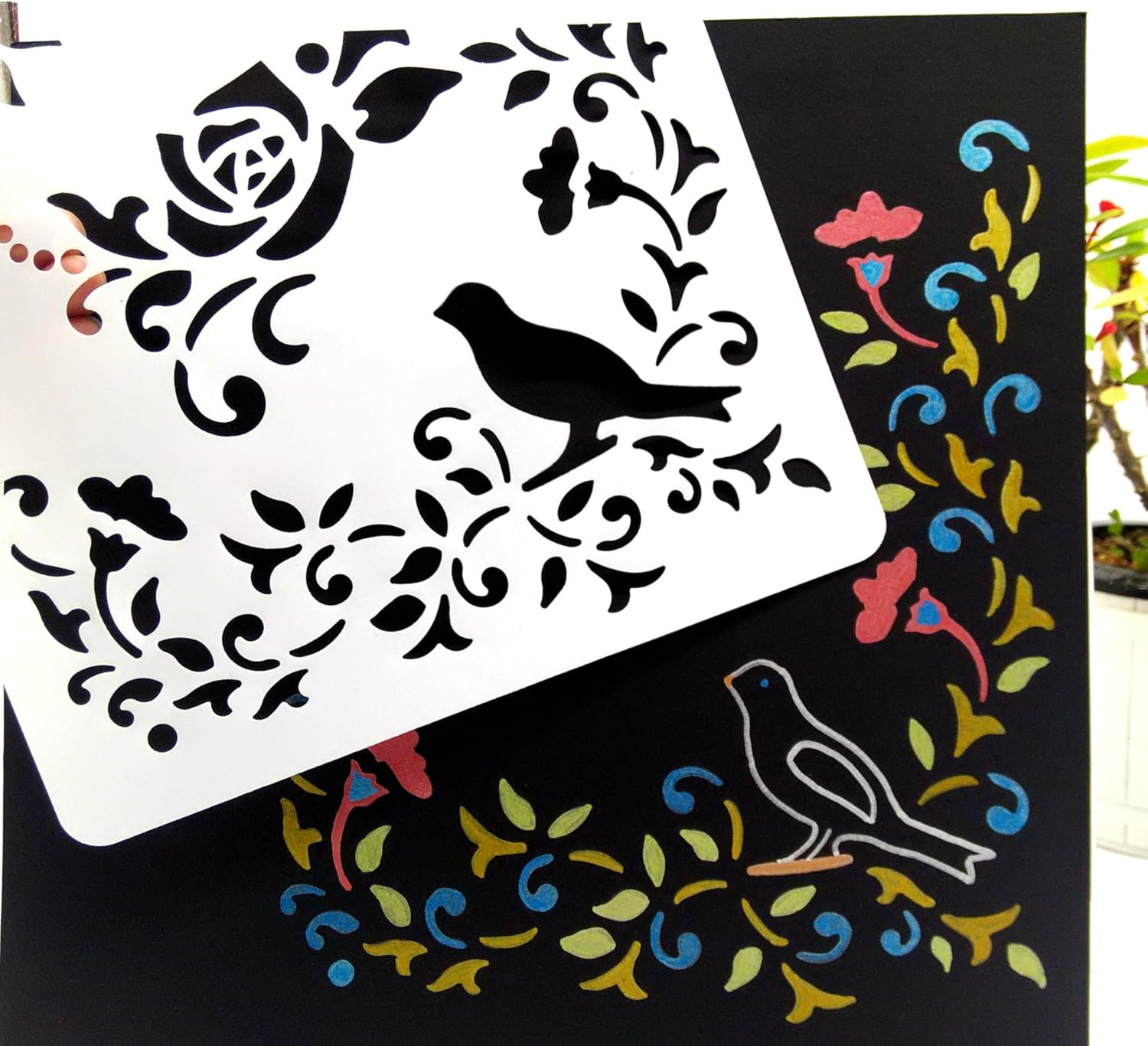 Ai-life 20Pcs DIY Drawing Template Patterns Stencils Set Graphics ...