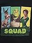 Amazon.com: Shrek Squad Group Shot Panel Lineup Poster T-Shirt ...