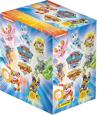 Paw Patrol Mighty Pups Sticker Collection Packs (x50 Packs): Amazon.co ...
