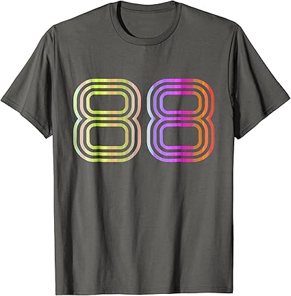 Amazon.com: Number 88 T-Shirt: Clothing