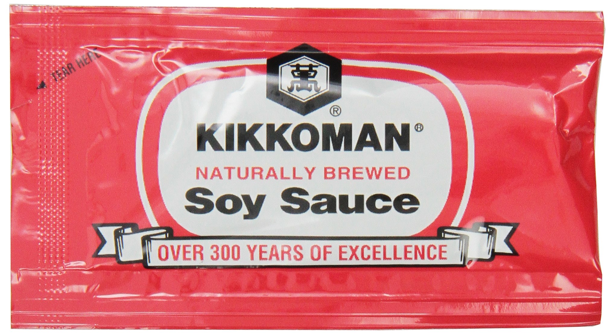 Amazon.com : Kikkoman Less Sodium Soy Sauce Packets, 0.2-Ounce, 200 ...