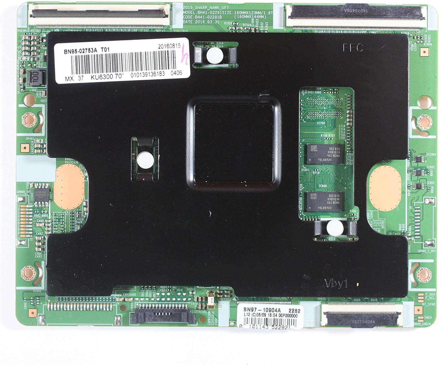 Amazon.com: 70" UN70KU6300FXZA EA01 UN70KU630DFXZA EA01 BN95-02753A T ...