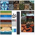 Amazon.com: DND Map 32 Terrain 24” x 36",17” x 17",13” x 17" Double ...
