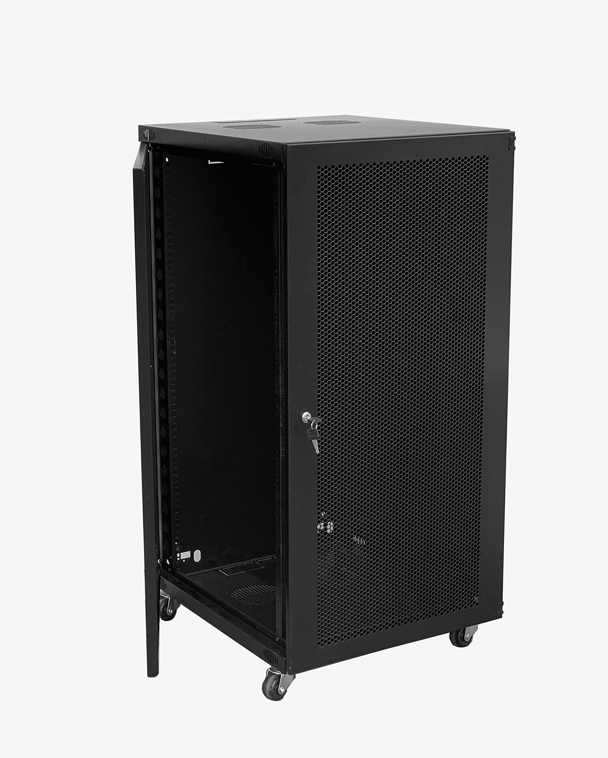 RAISING ELECTRONICS 22U Wall Mount Network WiFi Server Cabinet Rack