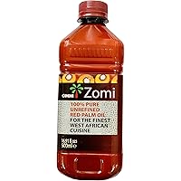 Omni Red Palm Oil 33.81 Fl Oz (1 Liter) - 100% Pure, Unrefined Oil - From West Africa : Amazon ...