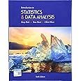 Amazon.com: Introduction to Statistics and Data Analysis: 9781337793612 ...